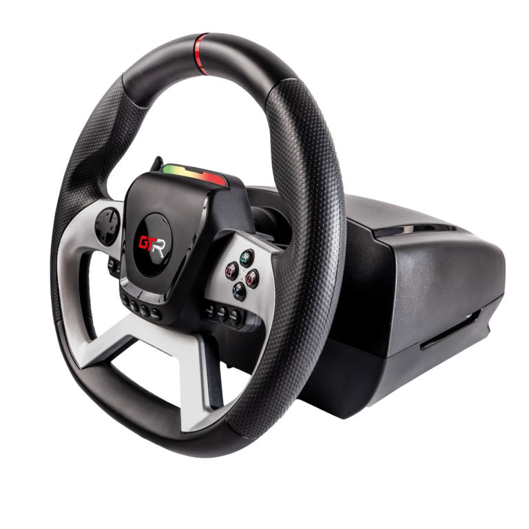 POWERDRIVE 2 GTR FORCE FEEDBACK Multiplatform Racing Wheel - Indeca ...